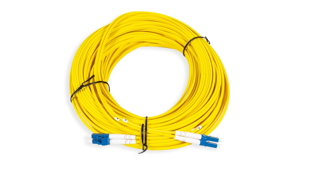LC-LC Single-Mode Duplex Patch Cord 30 mtr - LSZH | Avalon Network Products