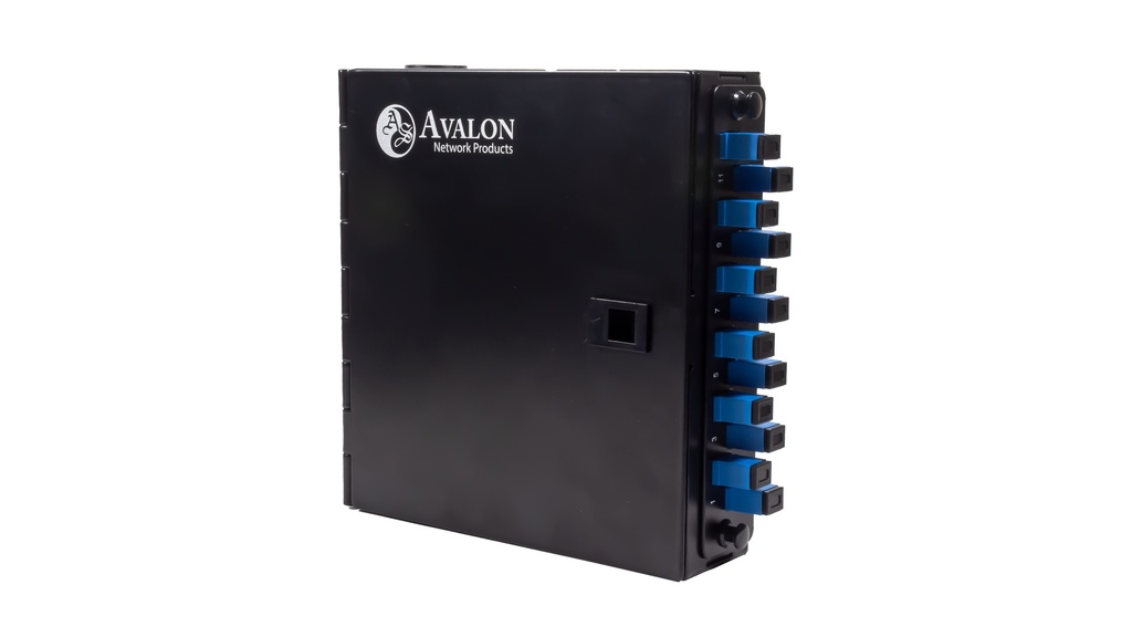 12 Port Din Rail Mount Fiber Patch Panel - Blank - Supports 12 SC ...