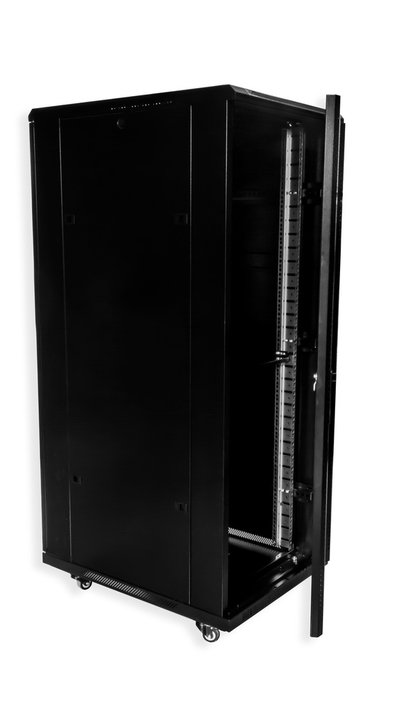 32U x 800(W) x 1000(D) - Floor Standing Rack with Perforated Back Door ...